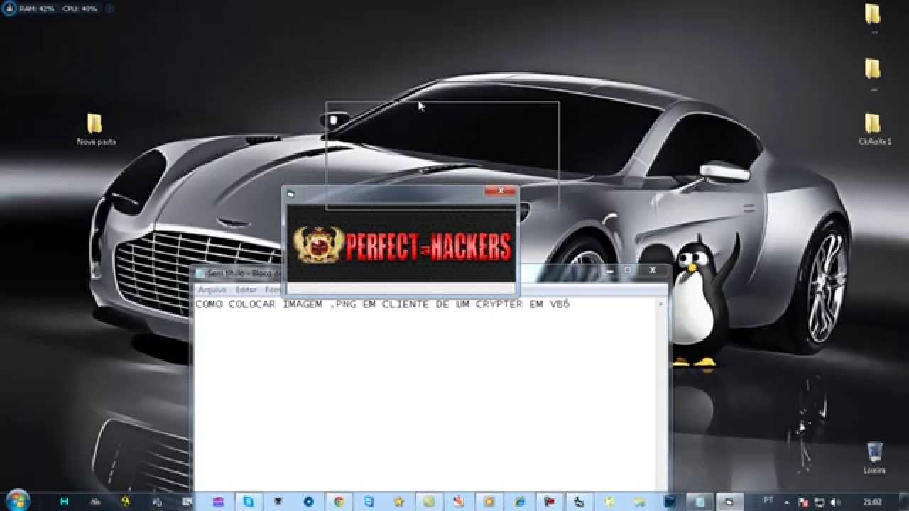 COLOCAR IMAGEM PNG EM CLIENTE DE UM CRYPTER EM VB6 - YouTube