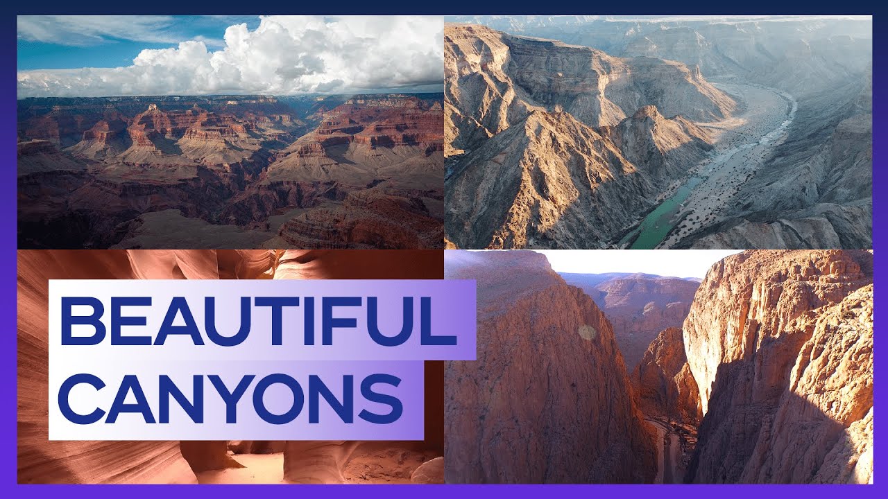 Beautiful Canyons ｜ Top 10 Beautiful Canyons in the World - YouTube