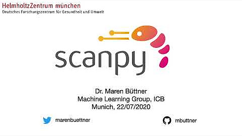 Introduction to single-cell RNA-seq data analysis in Python using scanpy - YouTube