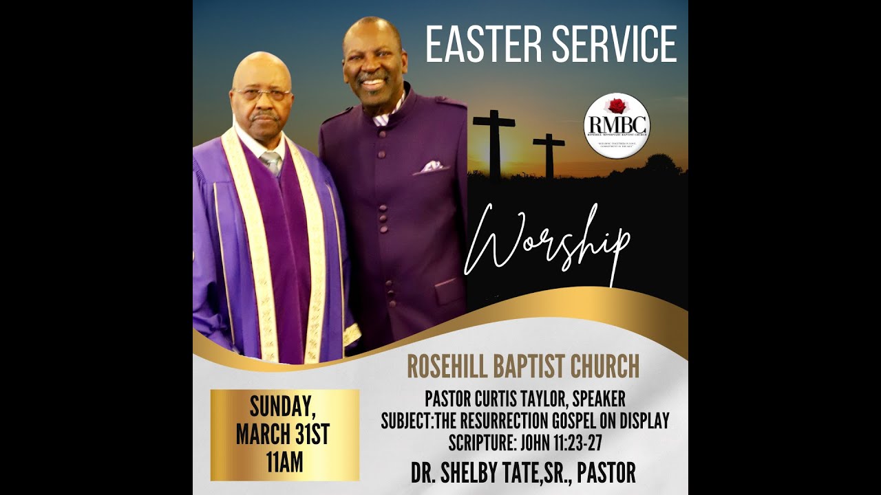 Rev. Curtis Taylor Sermon - The Resurrection Gospel on Display - YouTube