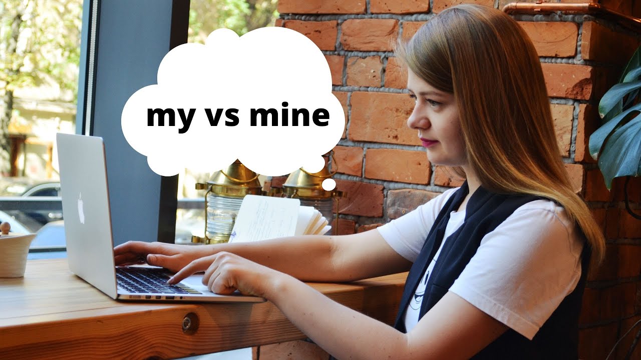 my vs mine / Онлайн урок англійської / Talk Studio / Граматика - YouTube