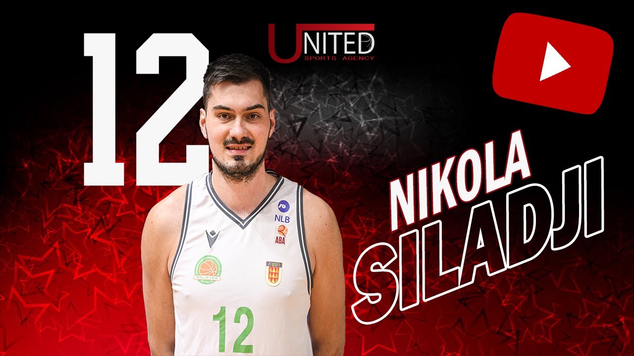 Nikola Siladji Highlights 2022/2023 || ABA 2/ N.Macedonia || KK ...