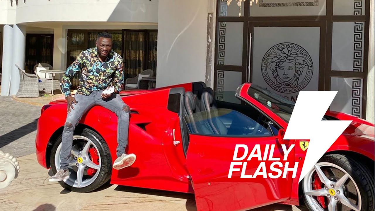 GINIMBI ADDS A LAMBORGHINI TO HIS FLEET OF CARS | DAILY FLASH | KHANYI ...