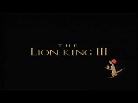 The Lion King: Special Edition (2003) VHS Opening