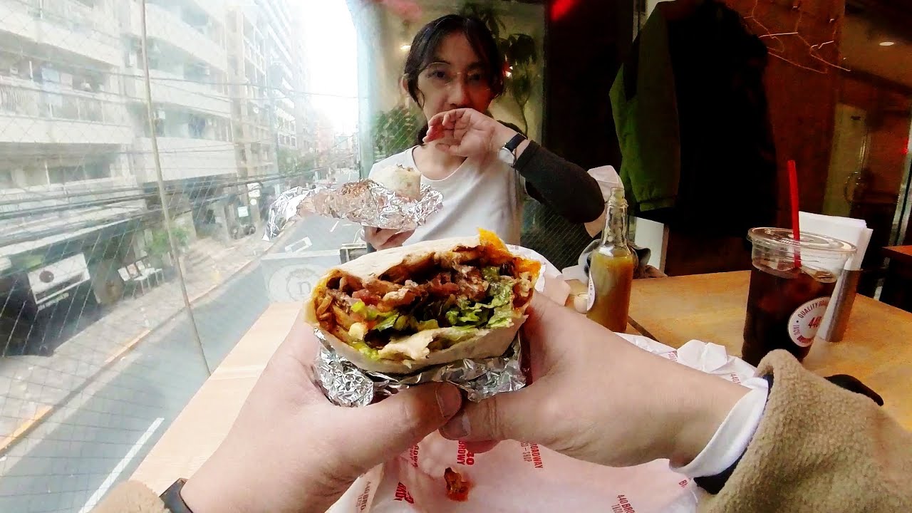 Delicious Burrito at 440 Broadway Taco Shop, Ebisu (Shibuya City, Tokyo ...