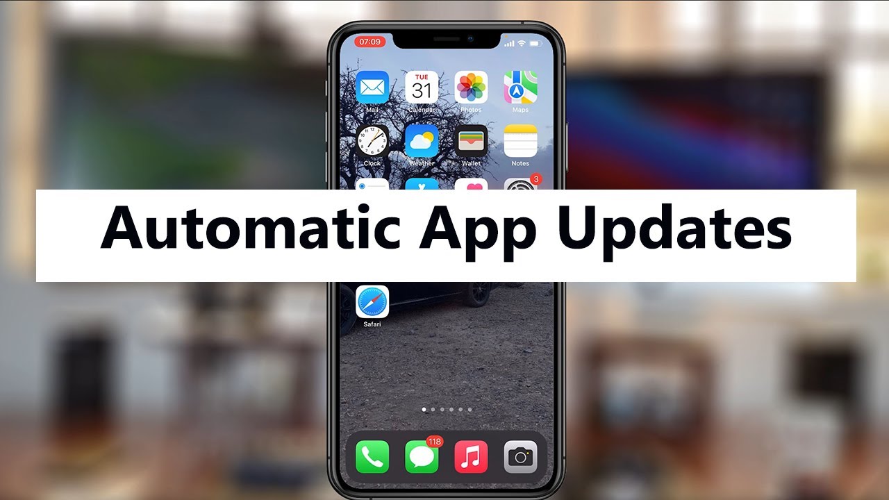 How To Enable Automatic App Updates On iPhone - YouTube