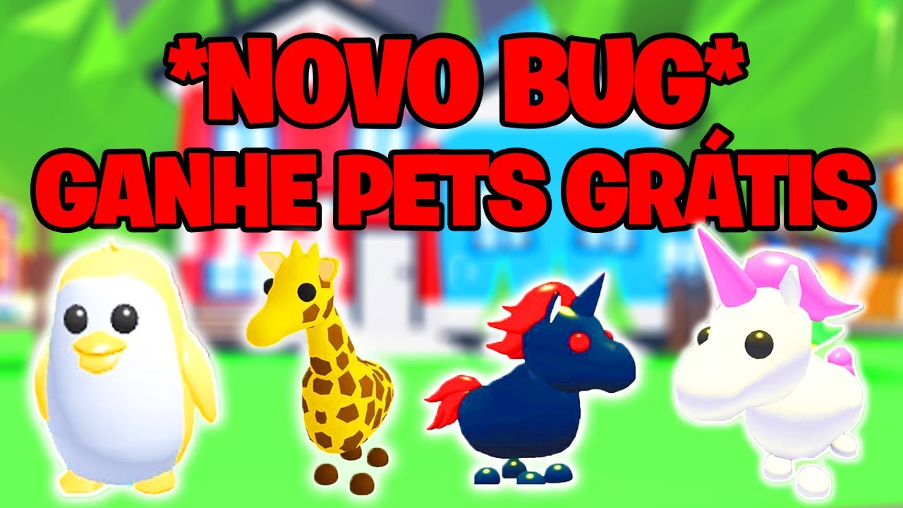 *NOVO* BUG PARA GANHAR O PET LENDÁRIO QUE VOCÊ QUISER NO ADOPT ME ...
