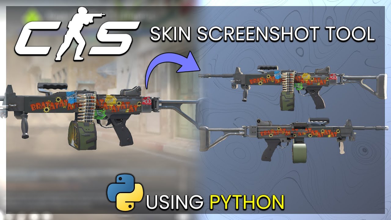 CS2 Skin Screenshot Tool with Python [1/2] - YouTube