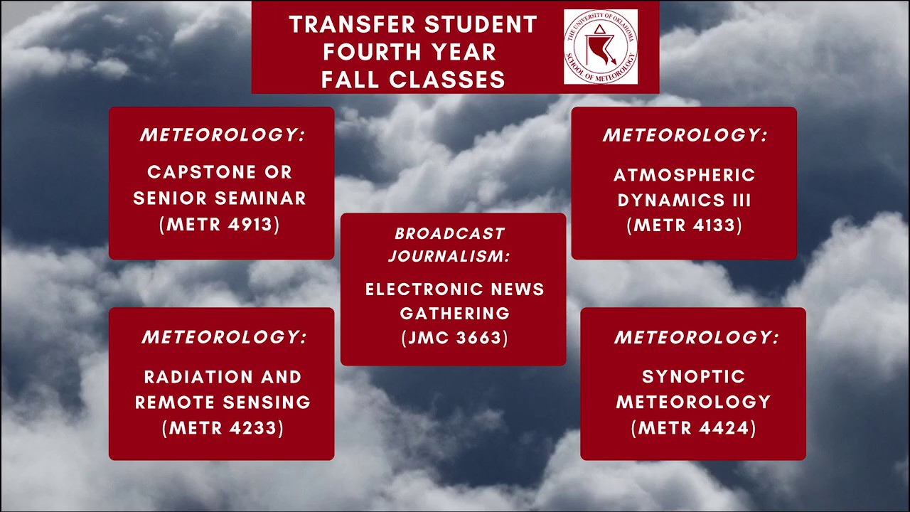 A path to a Bachelor's degree in Meteorology at OU as a transfer ...