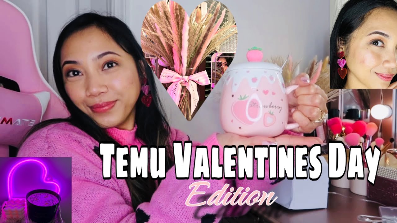 Temu* Valentines Day Haul | Cute and Girly Accessories #temu #temuhaul ...