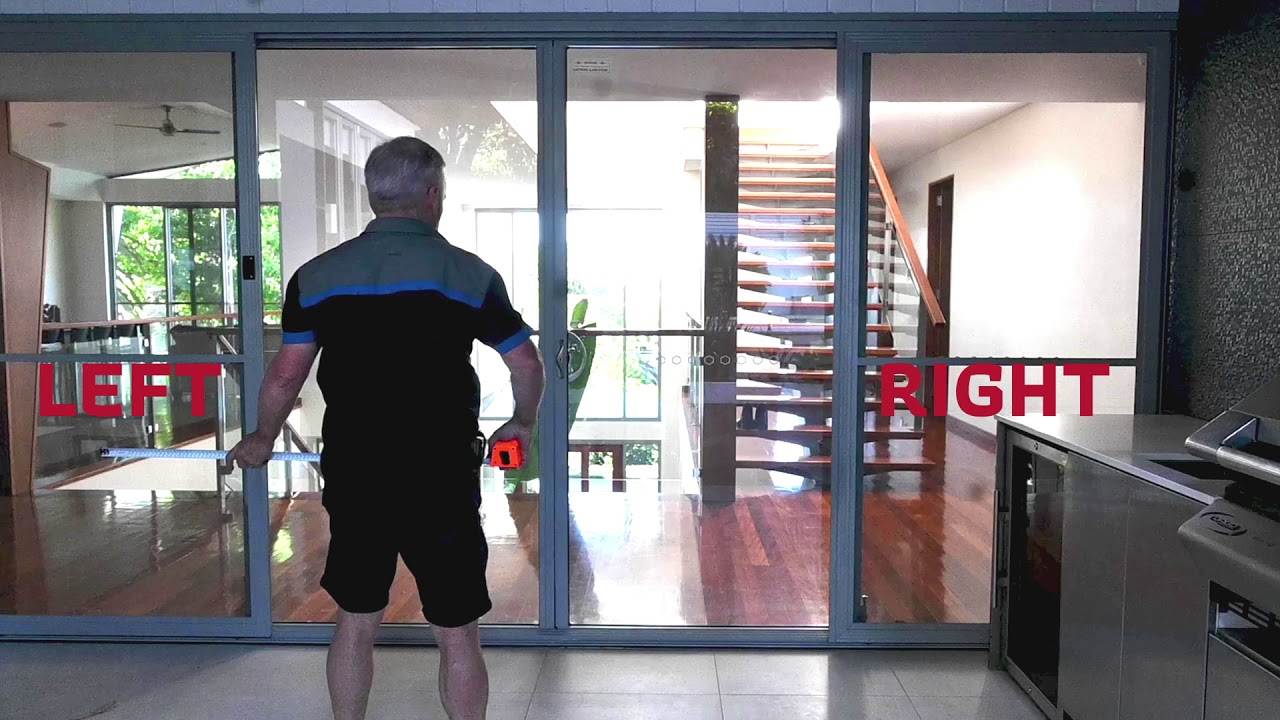 Centre Opening Sliding | How to determine your active door side - YouTube