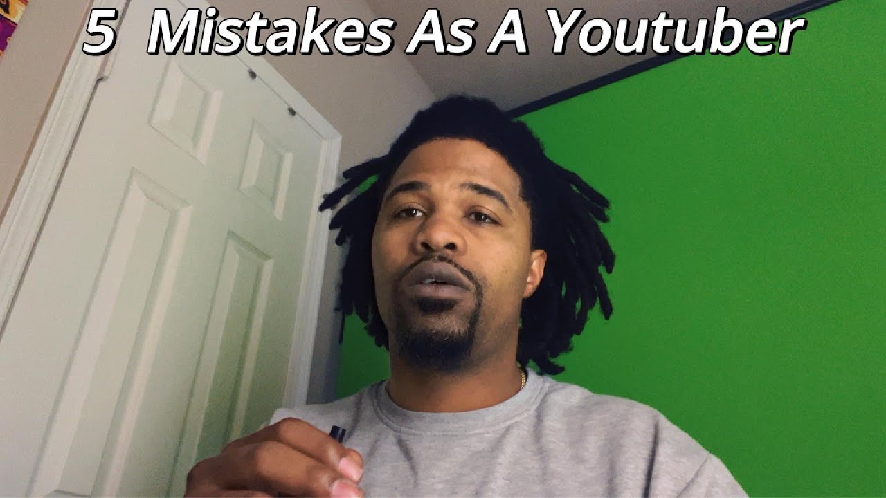 5 Mistakes New Youtubers Make Youtube