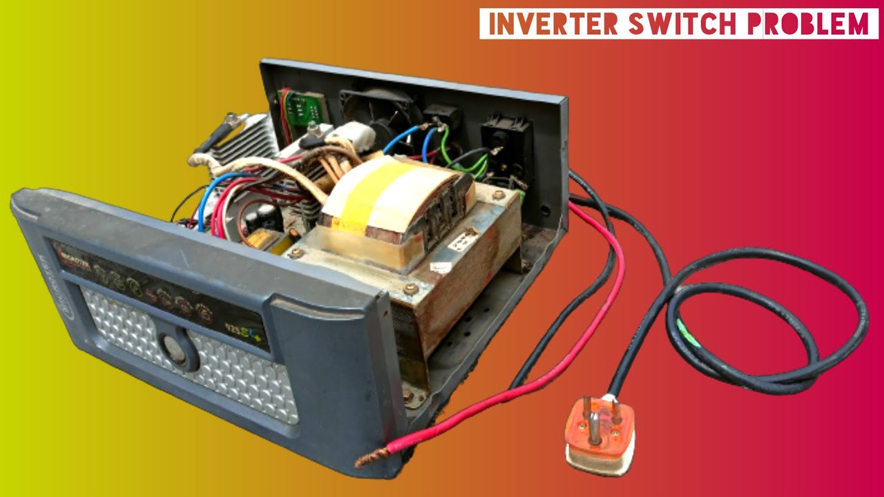 Inverter Switch Problem | inverter repair | microtek inverter switch ...