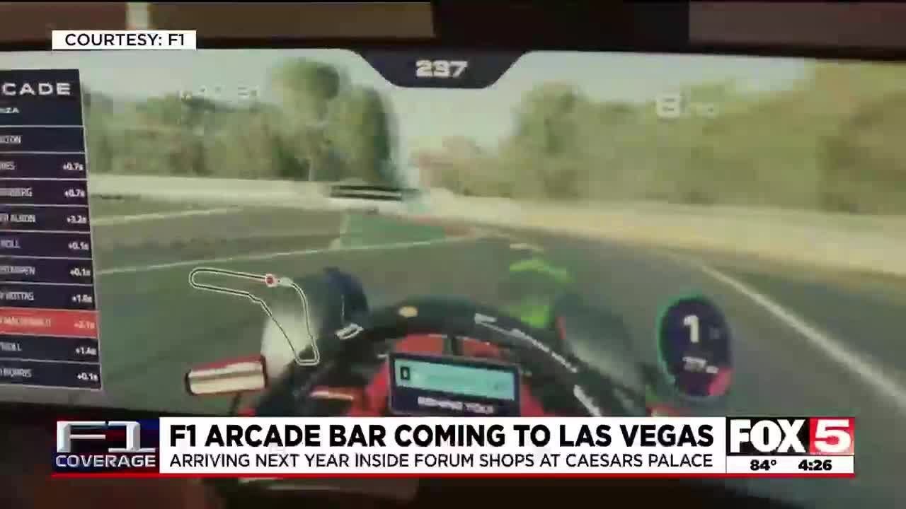 F1 Arcade Bar coming to Las Vegas Strip in 2025 - YouTube