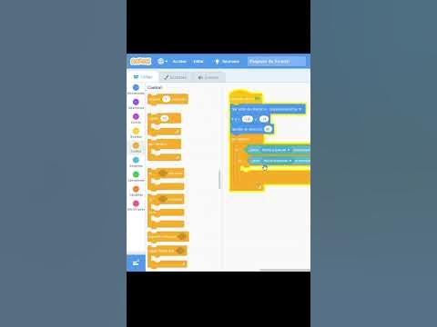 #shorts ¿Como hacer una animacion de caminar en Scratch? (parte 1 ...