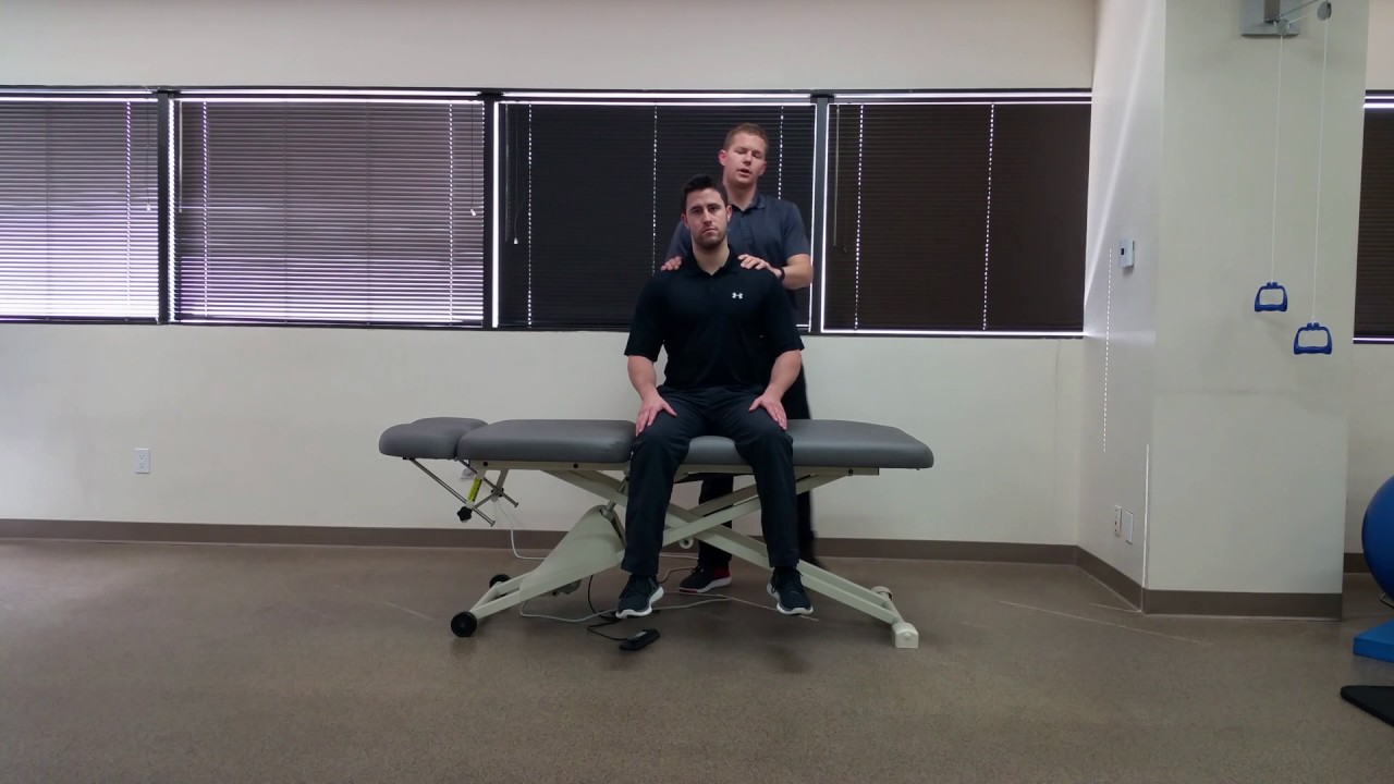 Spurling's Maneuver - YouTube