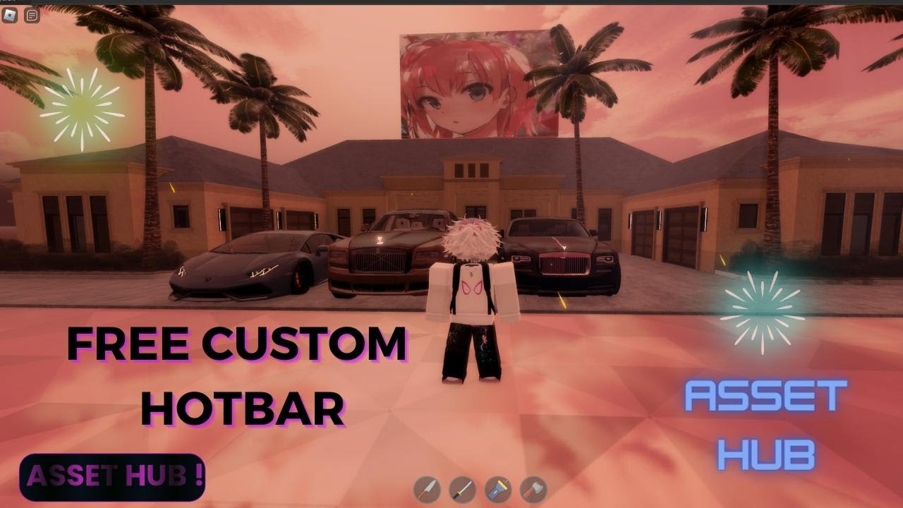 Free Custom HotBar UI (Roblox Studio) - YouTube