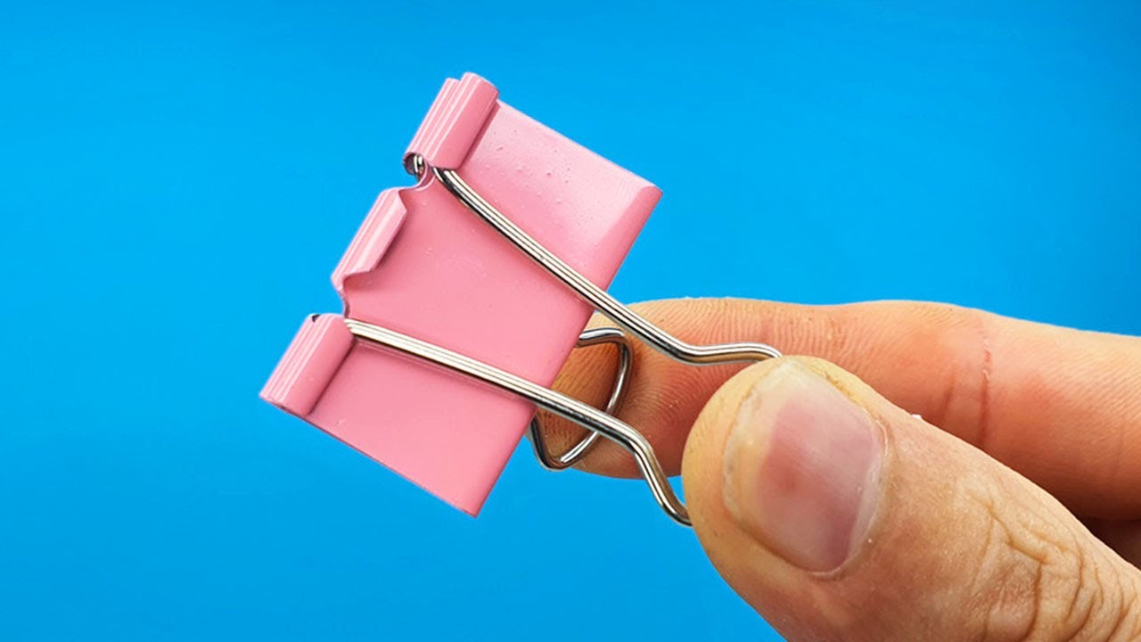 10 Amazing Hacks With Binder Clips That Are Really Useful | Great Tips ...