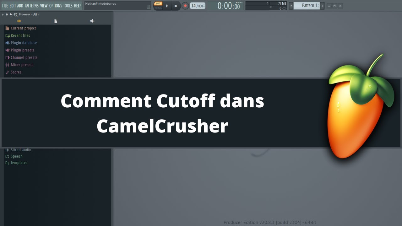 Fl Studio tutoriel fr - Comment Cutoff dans CamelCrusher - YouTube
