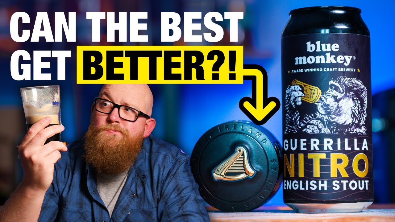 Guinness NitroSurge on THE BEST NITRO BEER: Blue Monkey Guerrilla Nitro ...