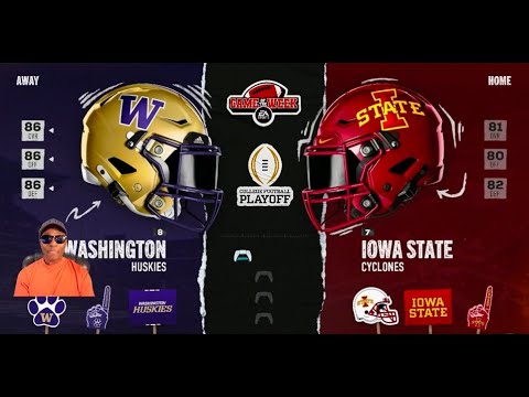 The College Football Playoffs 2nd Half - The Washington Huskies Vs The ...