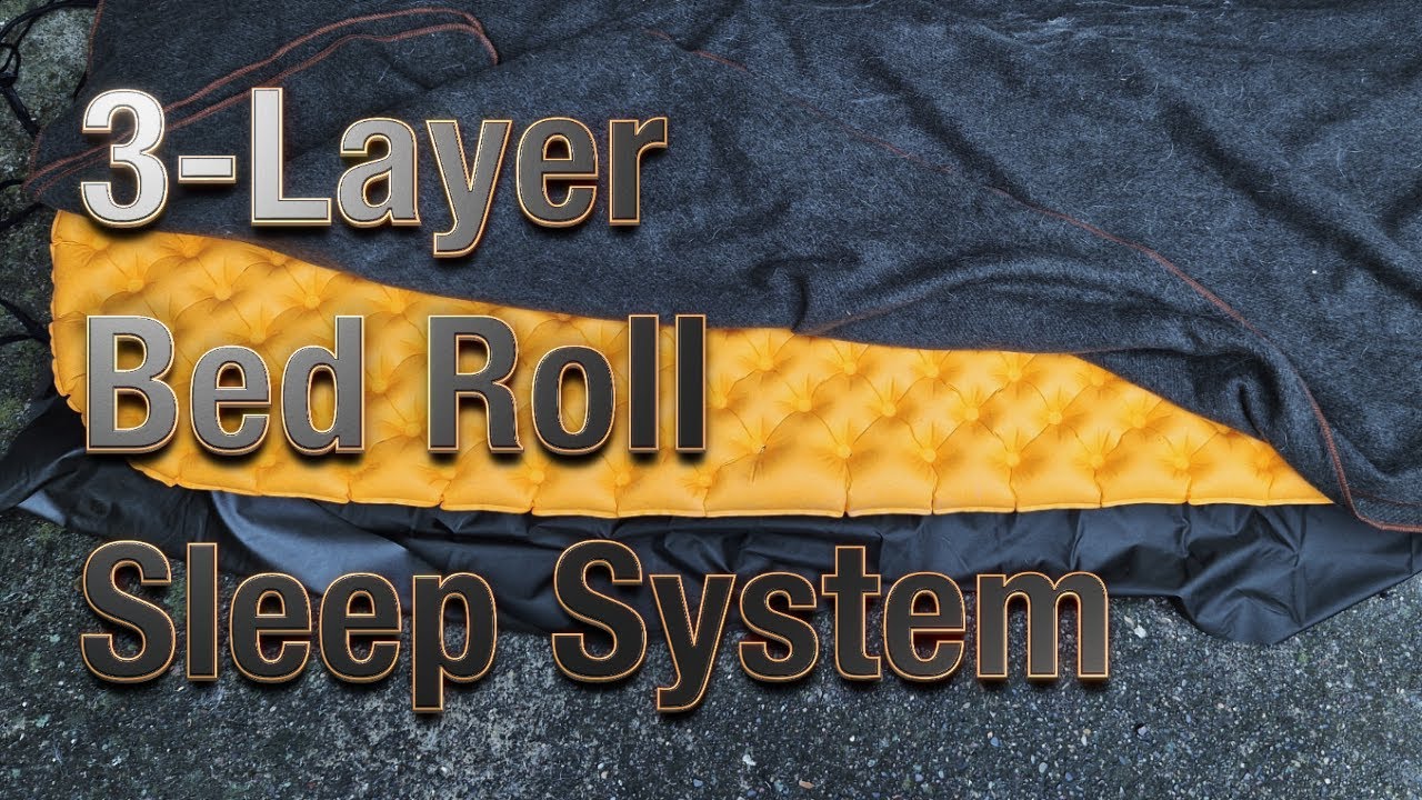 3-Layer Bed Roll Sleep System (sustav za spavanje) - Oprema za ...