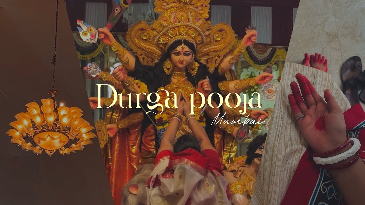Mumbai durga pooja vlog - 2024 / Dadar/ GSB ⚘ - YouTube