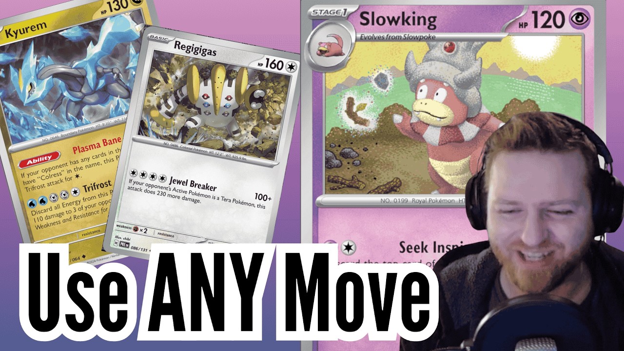SLOWKING Can Use ANY MOVE In Your Deck | Prismatic Evolutions | PTCG ...