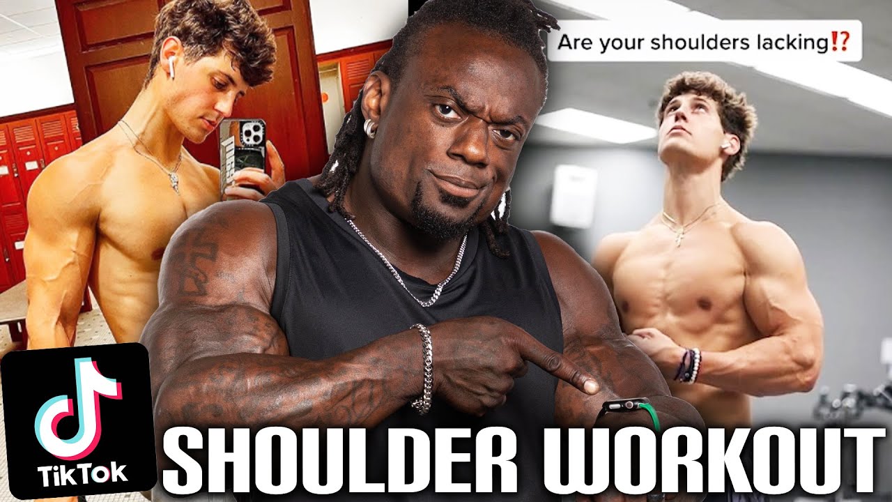 TIKTOK SHOULDER WORKOUT REPS AND SETS INCLUDED - YouTube