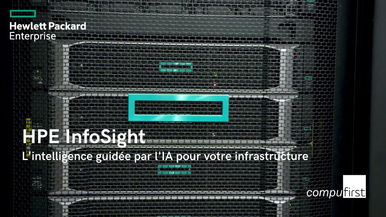 HPE InfoSight en 3 minutes. L' IA pour l'infrastructure. - YouTube