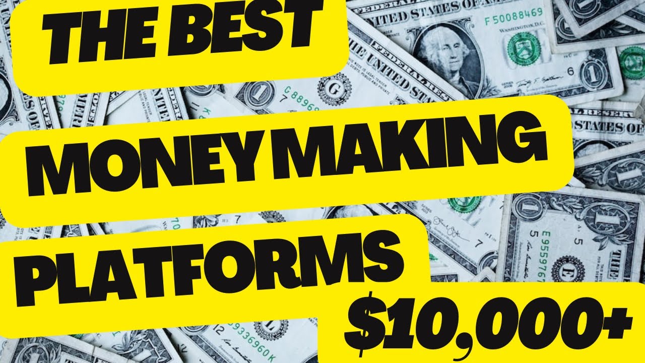 Top 5 Money Making Platforms in 2023. - YouTube