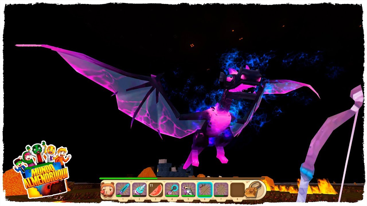 NOS ENFRENTAMOS AL DRAGÓN NEGRO DEL CAOS - EL ÚLTIMO DRAGÓN DE MINI ...