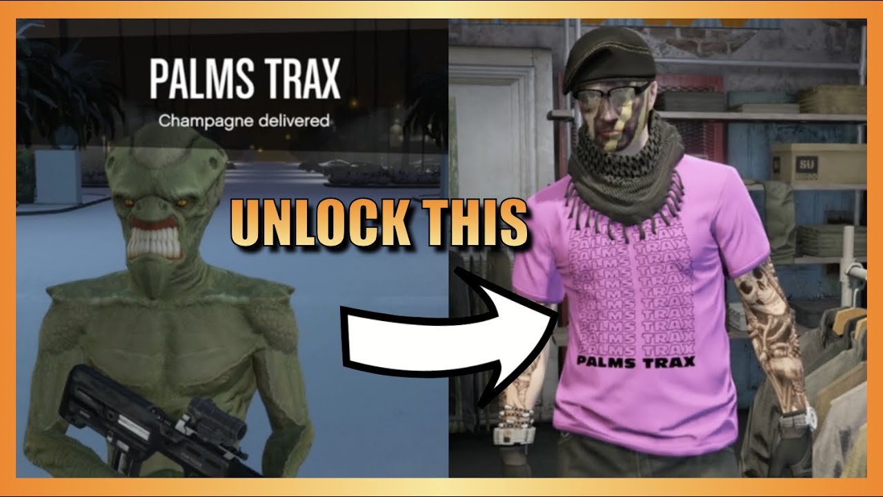 How to Unlock the Palms Trax T-Shirt | Worst Mission Ever - YouTube