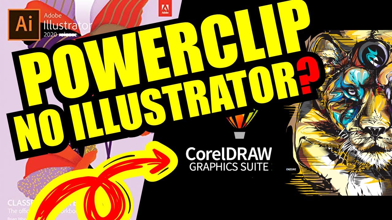 Powerclip no Illustrator Passo a Passo - YouTube