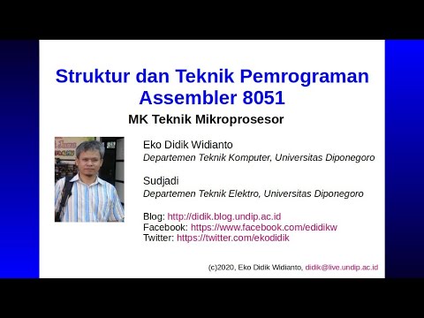 Struktur dan Teknik Pemrograman Assembly 8051 - YouTube