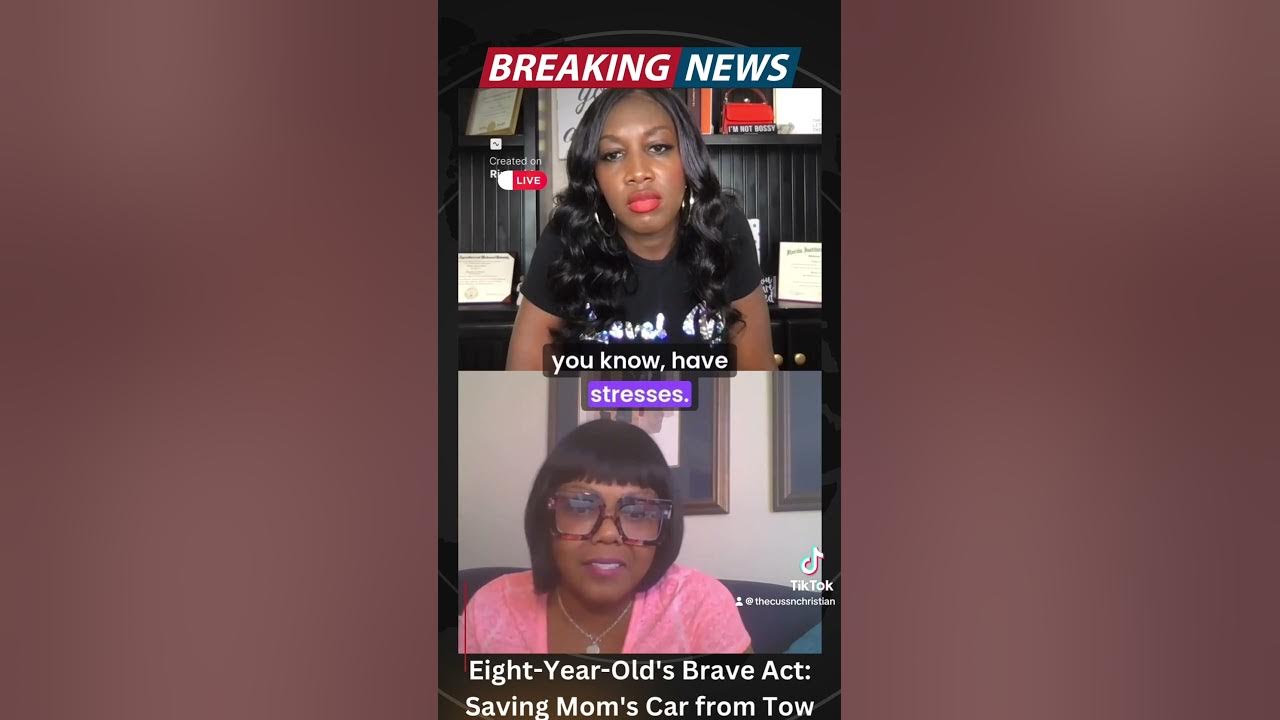 You won’t believe what this eight year old did to tack care of her ...