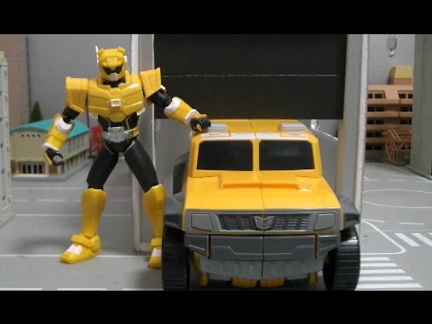 미니특공대 맥스봇 차고지 장난감 놀이 Miniforce Yellow Robot Garage Toys - YouTube
