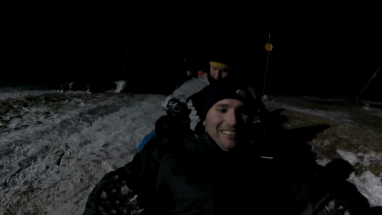 Firsthand View of Snow Tubing at Maple Ridge Center - YouTube