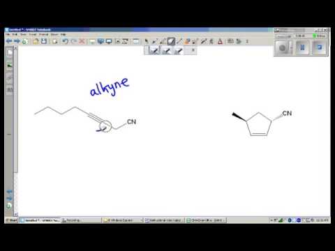 Naming acids and nitriles - YouTube