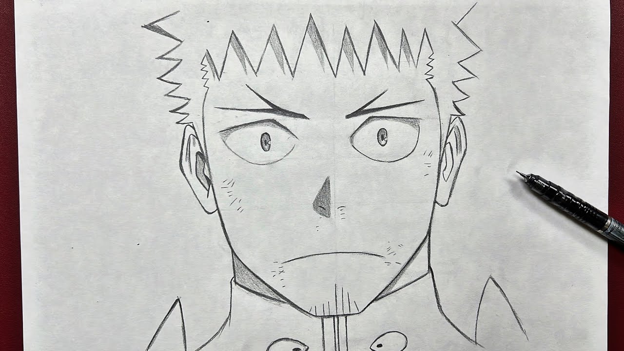 How to draw Kafka Hibino from Kaiju No. 8 | Easy to draw - YouTube