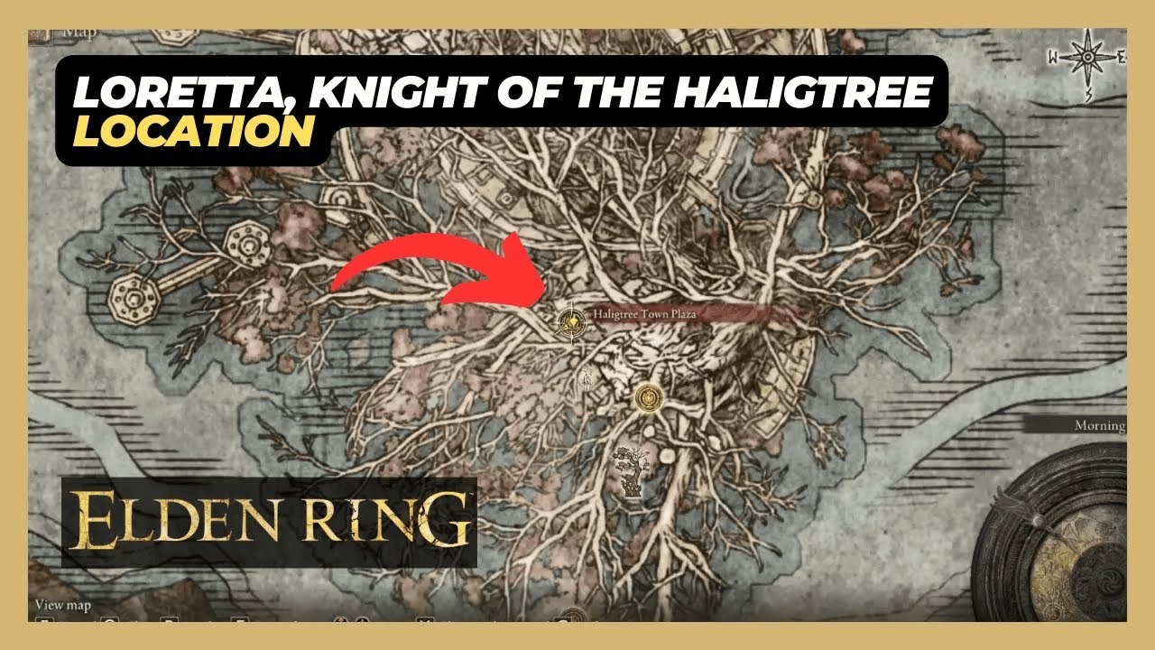 Loretta, Knight of the Haligtree (Mountaintops of the Giants) Boss Location - Elden Ring - YouTube