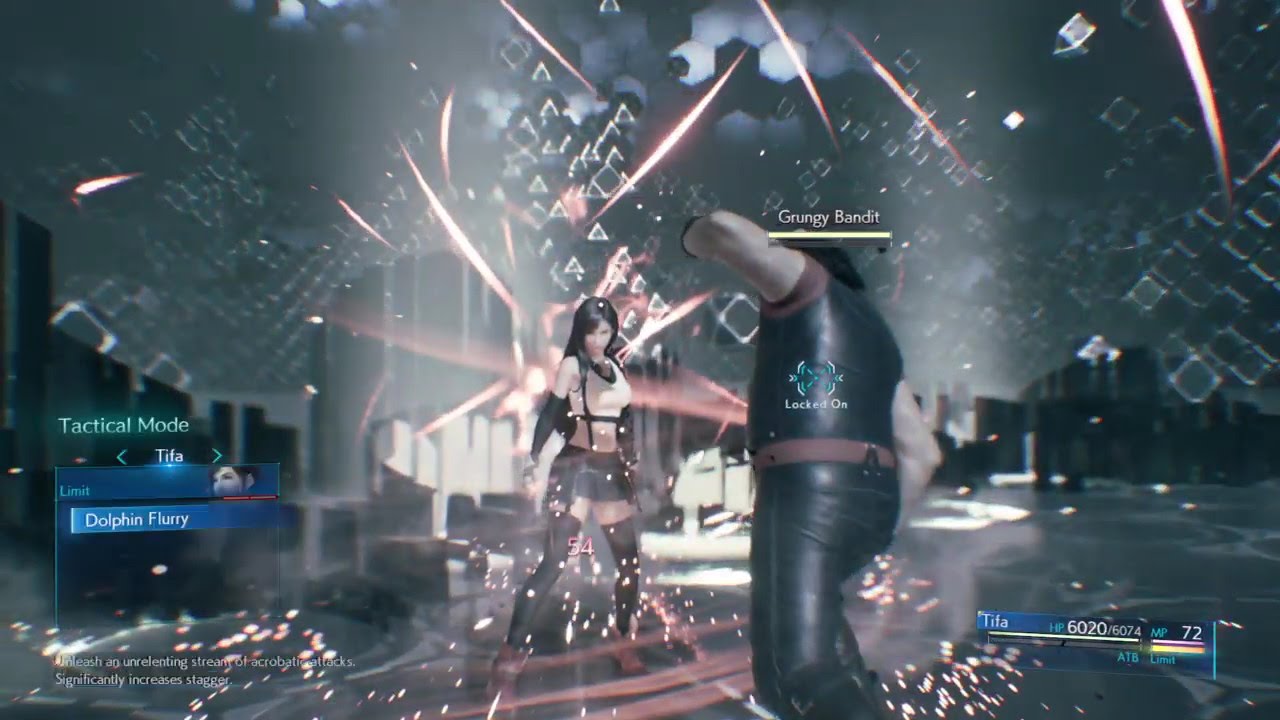 Tifa's Limit Break: Dolphin Flurry in Japanese (FF7 Remake) - YouTube