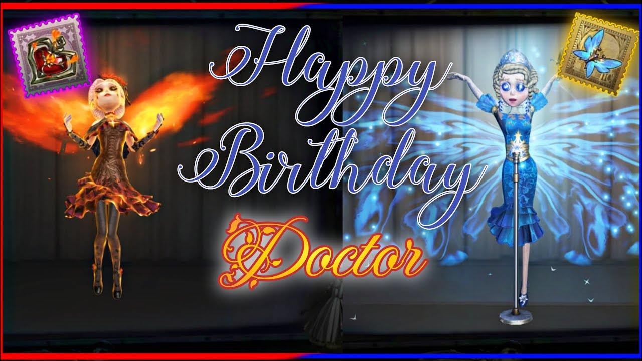 [Identity V] Happy Birthday Doctor - Skins Firefly e Blossom of Rebirth ...
