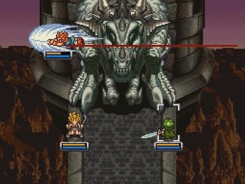 Chrono Trigger DS [Boss 14] Azala and Black Tyranno - YouTube