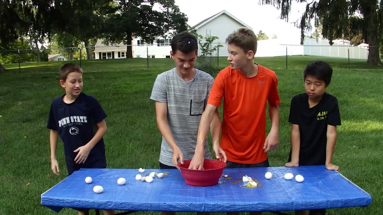 Egg Roulette Challenge - YouTube