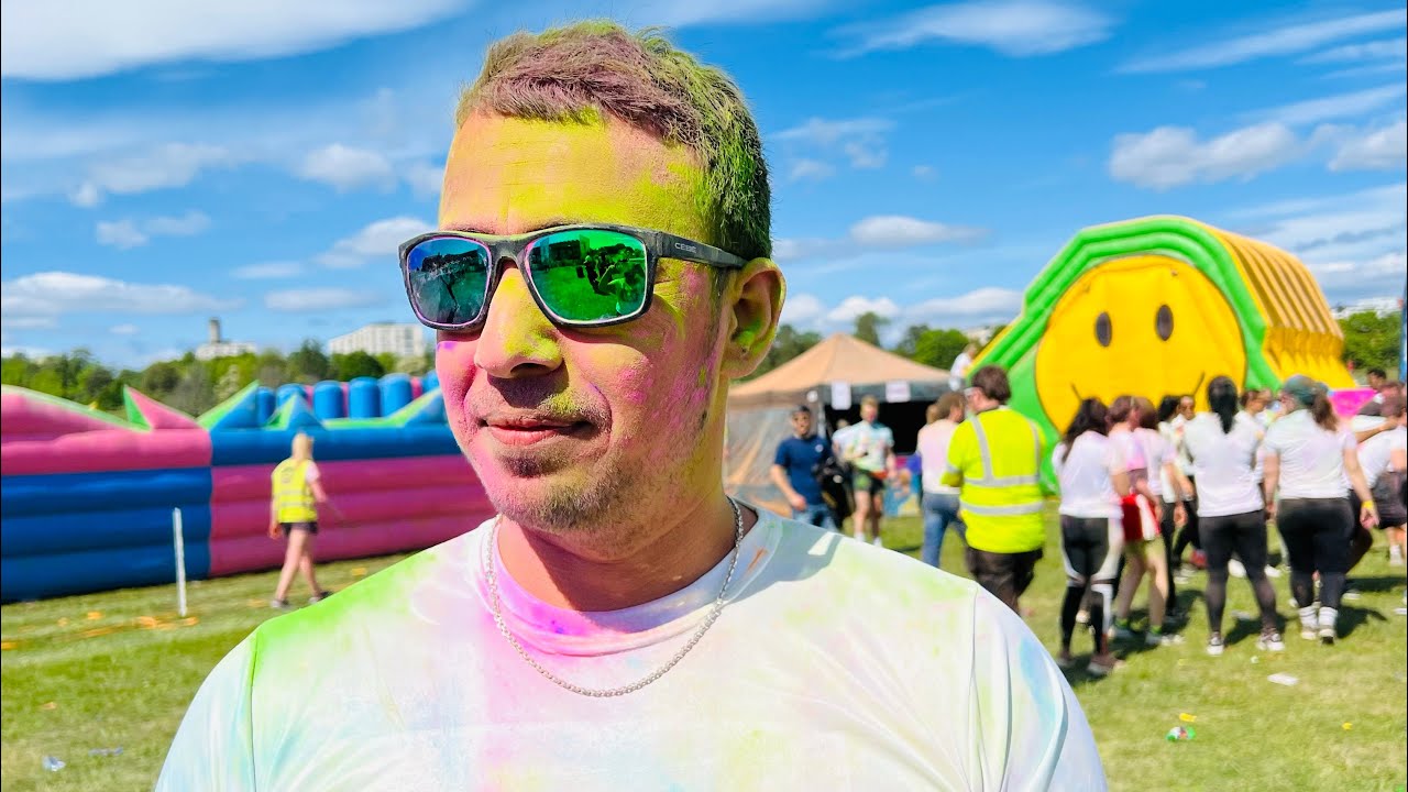Stockholm Sweden Color Obstacle Rush part 1 - YouTube