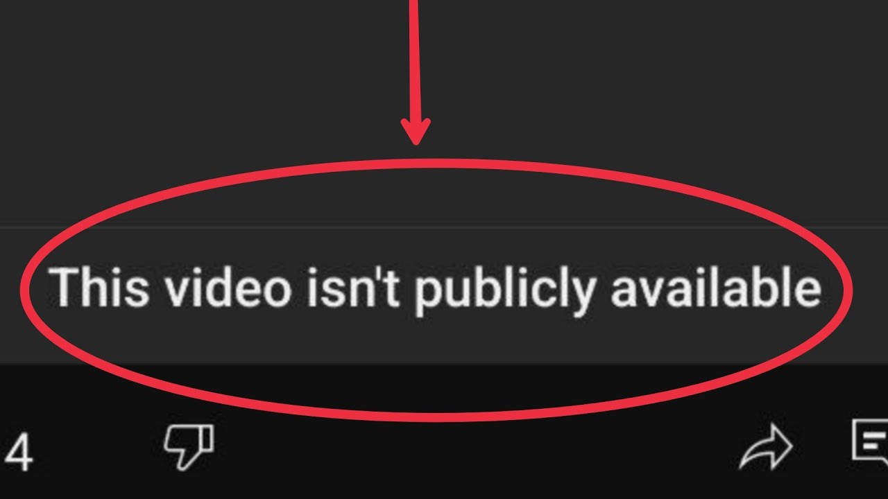 This Video isn't publicly available Show in YouTube Community Posts ...