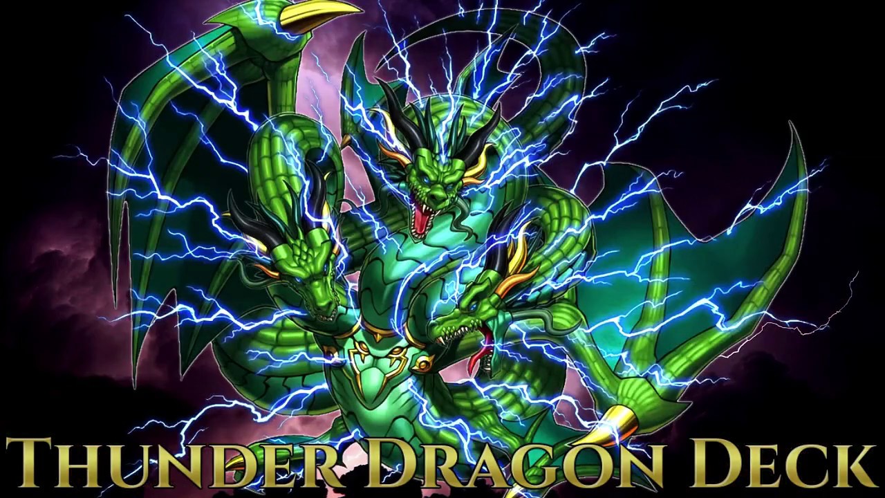 Yu-Gi-Oh! Thunder Dragon Deck (March 2020) - YouTube