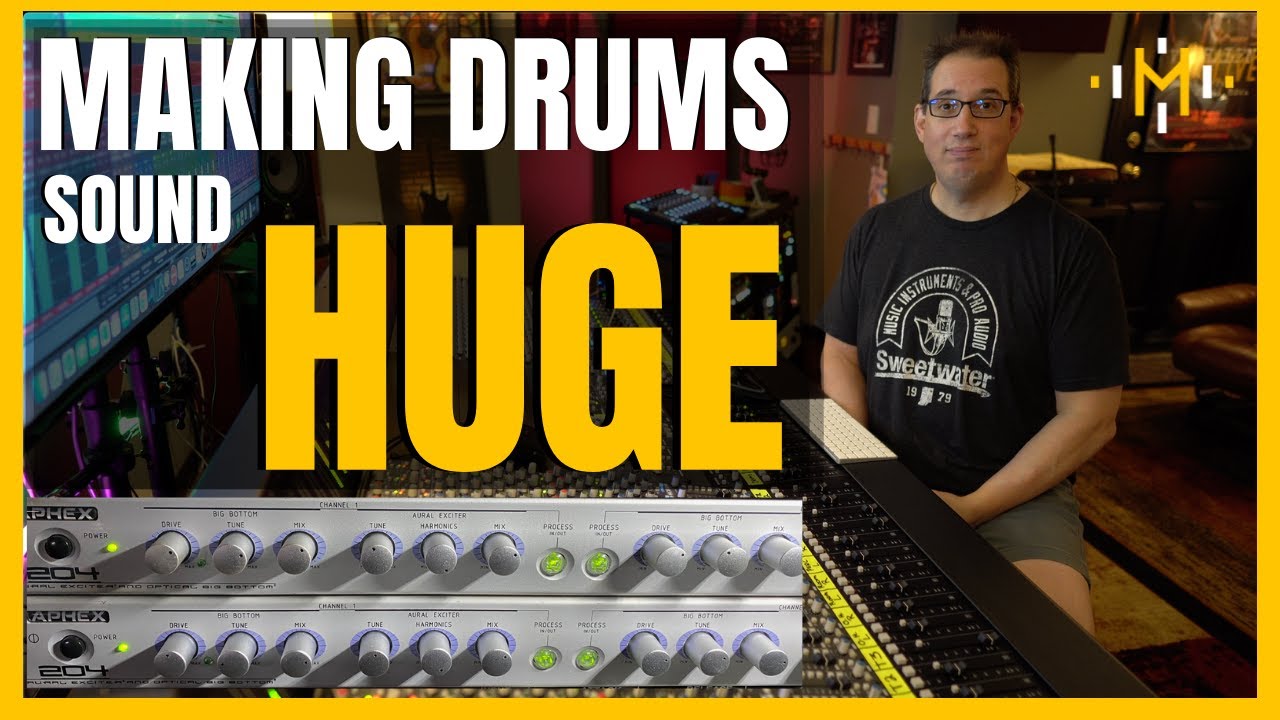 GET HUGE DRUMS | Aphex 204 Gear Review & Demo - YouTube