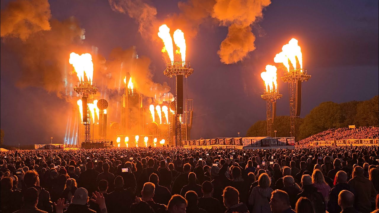 Rammstein - Sonne LIVE Valbyparken, Copenhagen 2024 4K (05/07/2024 ...
